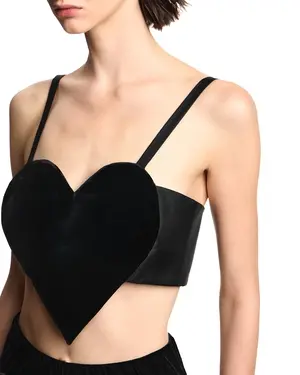 Emporio Armani Velvet Heart Top
