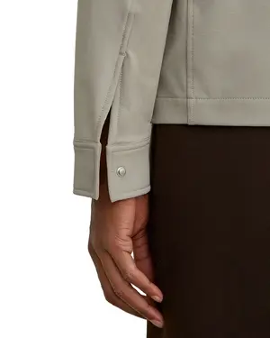 REISS Divide Zip Through Twin Pocket Overshirt