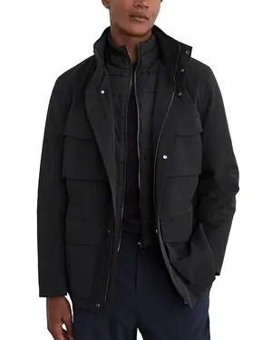 Reiss Hooded Outerwear For Men