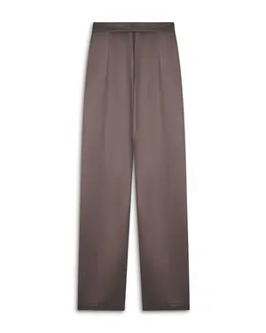 Emporio Armani Twill Straight Leg Pants