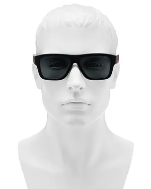 Prada Square Sunglasses, 56mm
