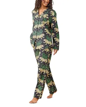 PRINTFRESH Print Fresh Bagheera Long Pajama Set - Ink