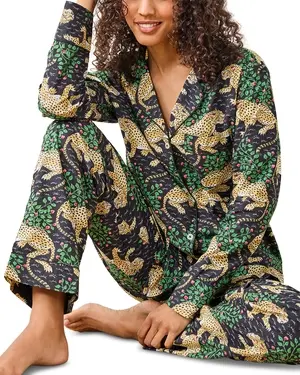PRINTFRESH Print Fresh Bagheera Long Pajama Set - Ink