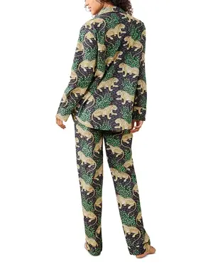 PRINTFRESH Print Fresh Bagheera Long Pajama Set - Ink