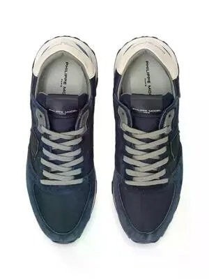Philippe Model Tropez Haute Panelled Sneakers