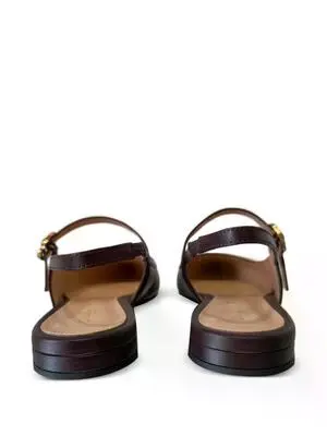 GIANVITO ROSSI Francoise Mary Jane Ballet Flats