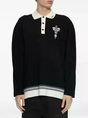 Amiri Logo-embroidered Polo Shirt