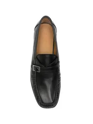 MAGLIANO Buckled Leather Loafers
