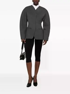 Jacquemus V-neck Cocoon-sleeve Jacket