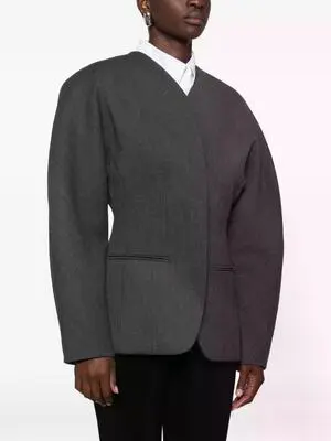 Jacquemus V-neck Cocoon-sleeve Jacket