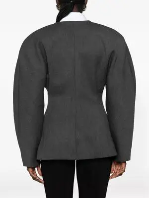 Jacquemus V-neck Cocoon-sleeve Jacket