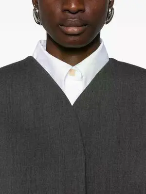 Jacquemus V-neck Cocoon-sleeve Jacket