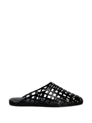 BILLI BI A498 Caged Leather Mules