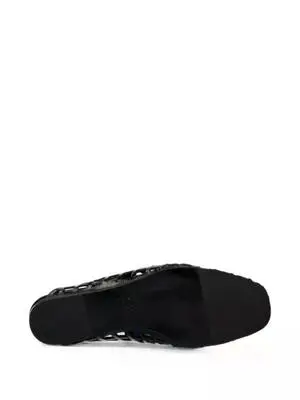 BILLI BI A498 Caged Leather Mules