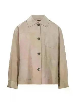 Max Mara Ghiera Button-up Patch-pocket Jacket