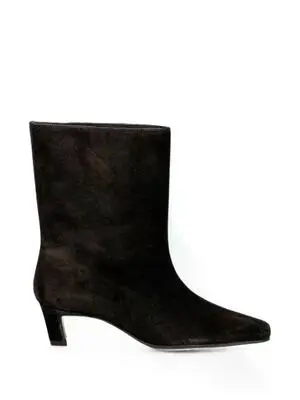 BILLI BI Suede Square-toe Boots