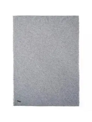 Faliero Sarti Adriel Frayed Cashmere Scarf - Grey