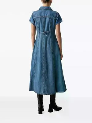LEVI'S Short-sleeve Denim Midi Dress