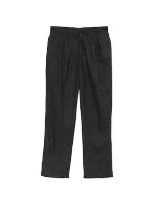 Karl Lagerfeld Kl-clifford Pleated Trousers - Grey