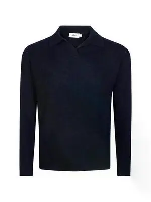 Altea Open-collar Sweater - Blue