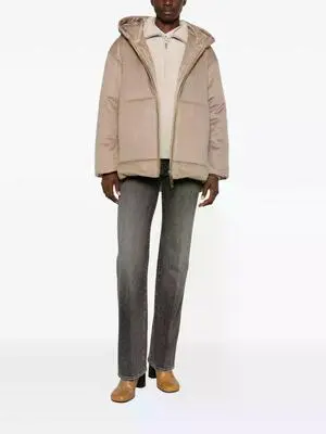 Max Mara Clown Hooded Reversible Padded Coat