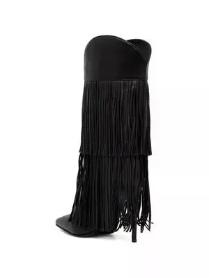 LE SILLA Andy Fringed Boots