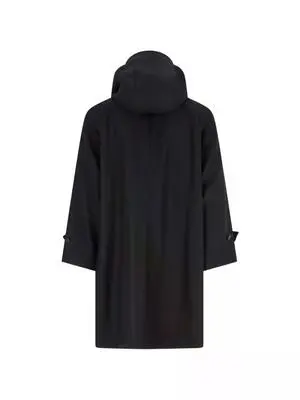 Caruso Foscari Hooded Button-up Coat