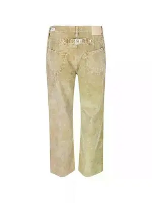 SUNFLOWER Corduroy Cinch-back Trousers