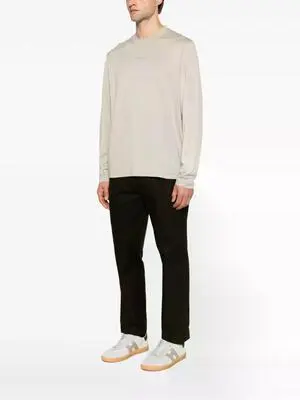 BOSS X Porsche Long-sleeve T-shirt - Neutrals