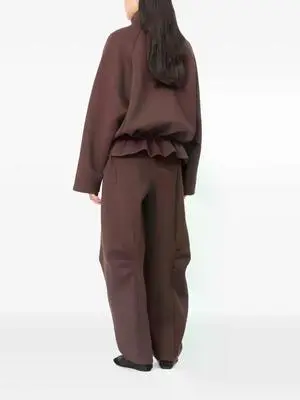 ROTATE BY BIRGER CHRISTENSEN Logo-patch Zip-up Jacket