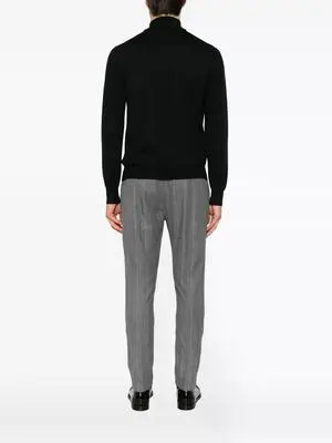 Tagliatore Zip-up High-neck Sweater