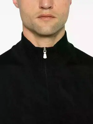 Tagliatore Zip-up High-neck Sweater