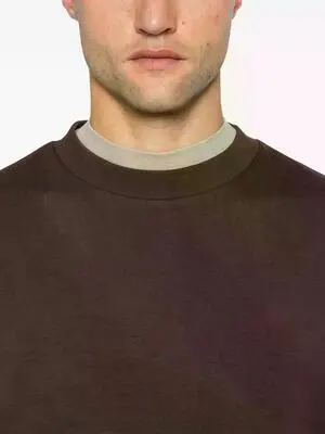 BOSS Logo-plaque Crew-neck Sweatshirt