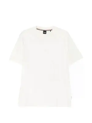 BOSS Embroidered-logo T-shirt - White
