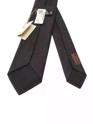 Hermès 2020s H-pattern Silk Tie