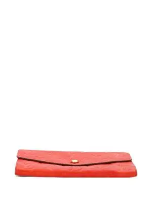 LOUIS VUITTON Sarah Wallet Nm Monogram Empreinte Leather Small Wallets
