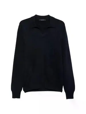 Tagliatore Zayn Virgin-wool Polo Sweater