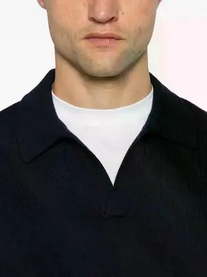 Tagliatore Zayn Virgin-wool Polo Sweater
