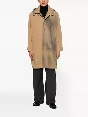 ARTE ANTWERP Spray-effect Hooded Coat