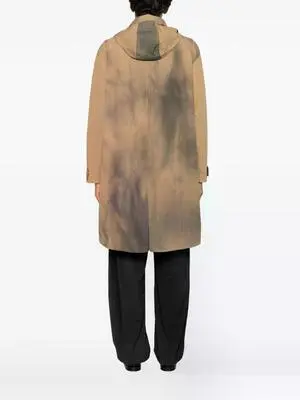 ARTE ANTWERP Spray-effect Hooded Coat