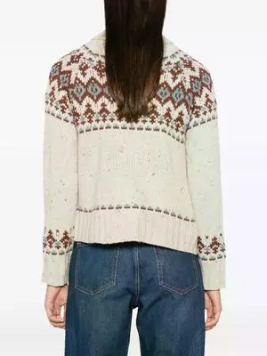 MC2 SAINT BARTH Fair-isle Cardigan
