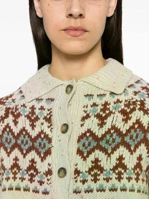 MC2 SAINT BARTH Fair-isle Cardigan