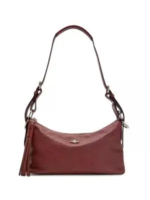 VIVIENNE WESTWOOD Orb-plaque Tassel-detail Shoulder Bag