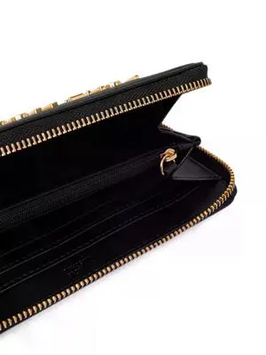 Moschino Logo-plaque Zip-around Wallet