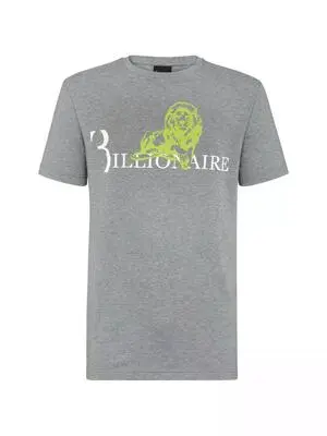 BILLIONAIRE Lion Logo-print T-shirt - Grey