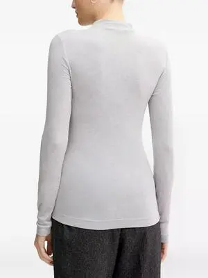 MOS MOSH Mock-neck T-shirt