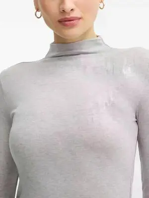 MOS MOSH Mock-neck T-shirt