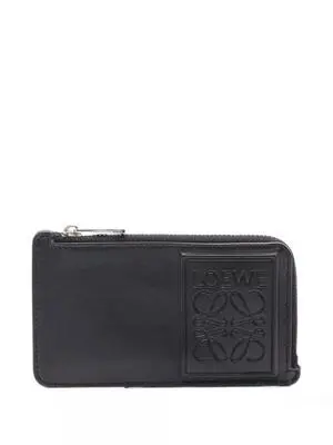 Loewe 2010s Anagram Coin Purse - Black