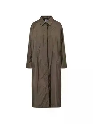 Aspesi Belted Raglan-sleeve Trench Coat - Brown