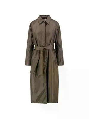 Aspesi Belted Raglan-sleeve Trench Coat